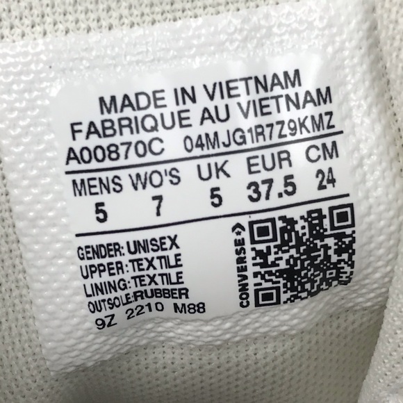 Converse | Shoes | Converse Chuck Taylor All Star Adult Unisex ...